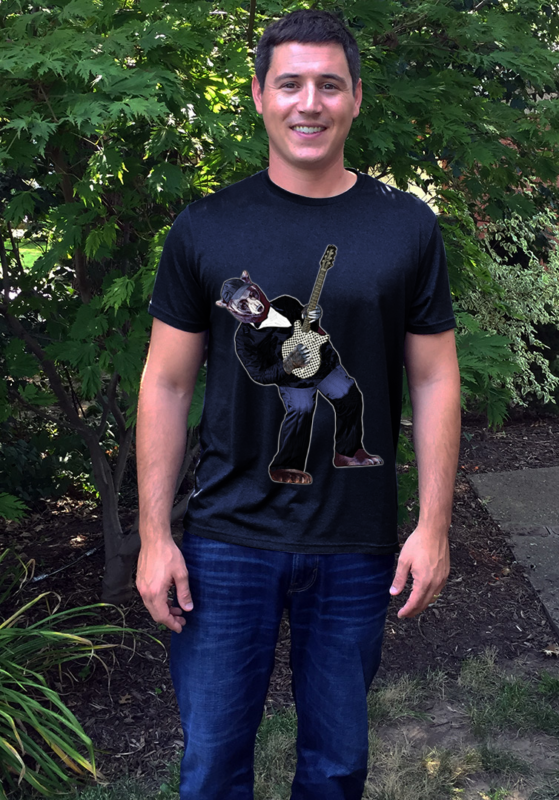 Behr Playing Guitar - Behrbones Clothing