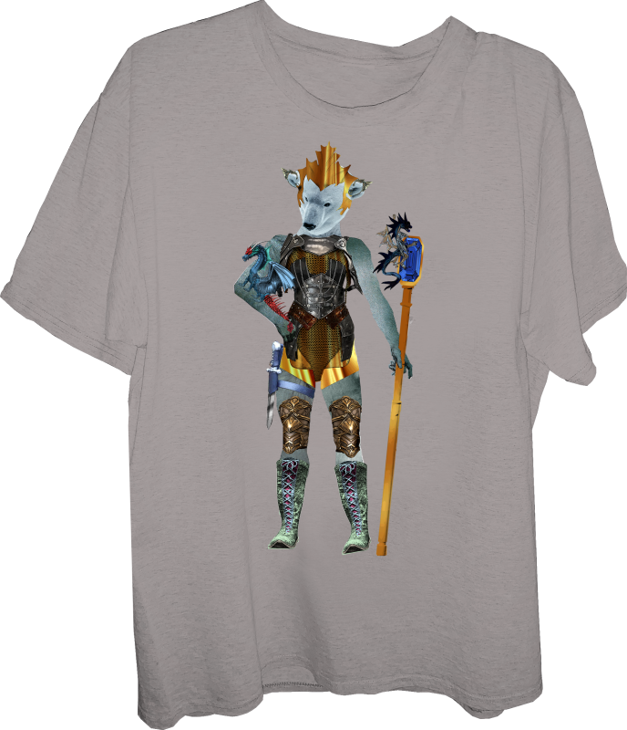 Lady Ashlee the Polar Bear Dragon Master Elf - Behrbones Clothing